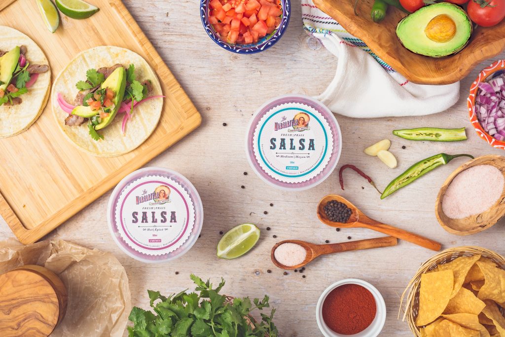 Las Margaritas Salsa Packaging – Alexandra Young Design